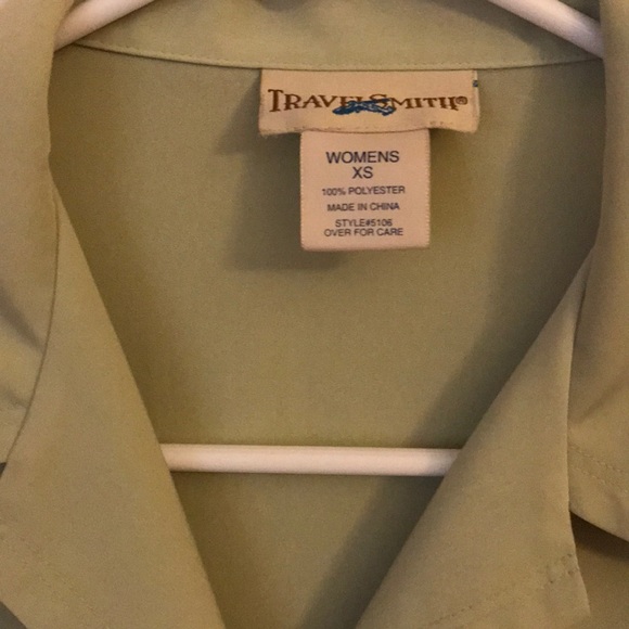 TravelSmith | Tops | Vintage 989 Lime Green Button Down Shirt | Poshmark